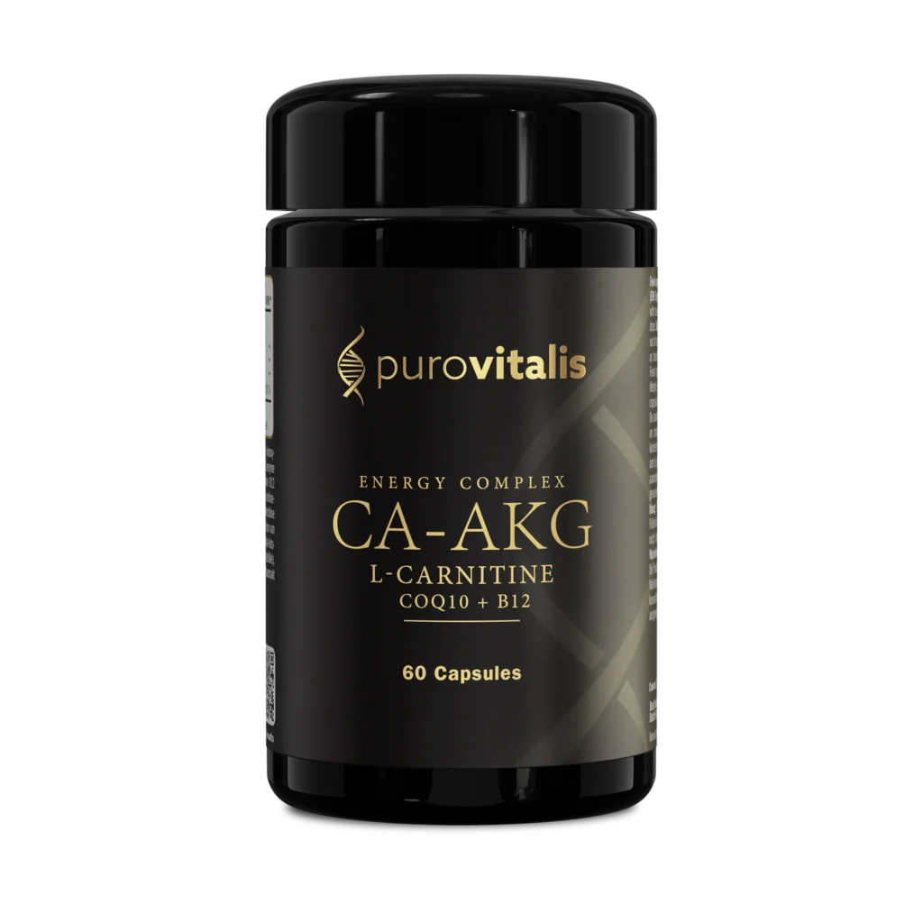 Calcium AKG Supplement — Ca-AKG + CoQ10 | Purovitalis